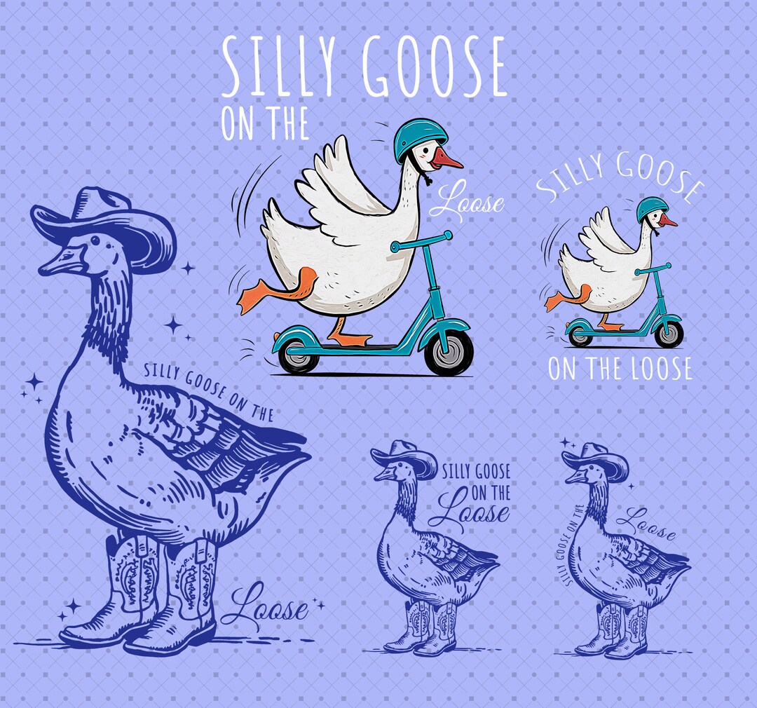 Funny Goose PNG, Silly Goose Helmet PNG - Etsy
