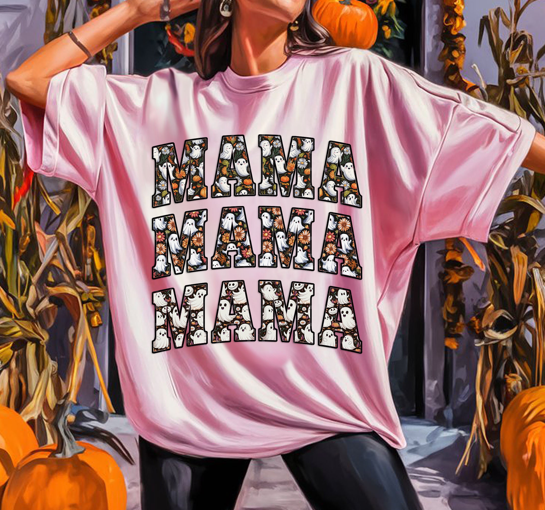 Ghost Halloween PNG, Spooky Ghost PNG, Mama Ghost PNG - Etsy
