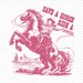 Save A Horse Ride A Cowgirl PNG, LGBT Pride Month PNG, Vintage Western ...