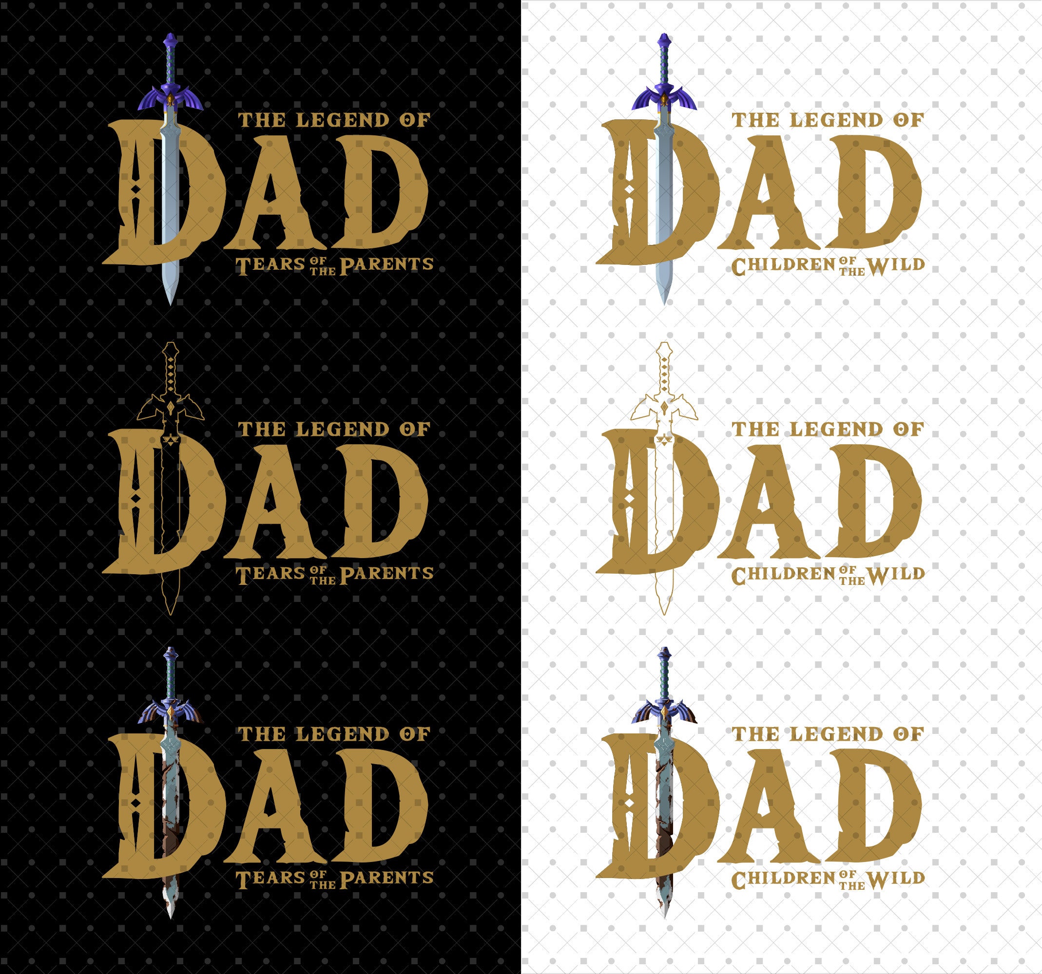 The Legend of Dad PNG, Best Dad Ever PNG, Children of the Wild PNG - Etsy