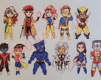 Mutant Robot Head Sticker, Comic Sticker, Car Sticker, Water Bottle ...