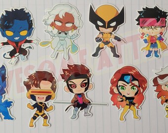 Mutant Robot Head Sticker, Comic Sticker, Car Sticker, Water Bottle ...