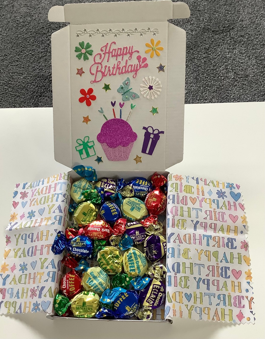 Toffee and Eclair Selection. Letterbox Friendly Gift Box - Etsy