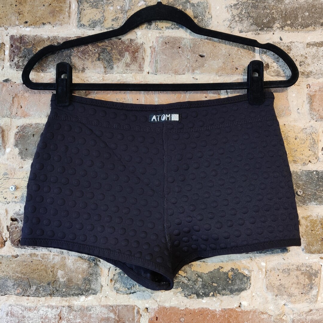 Vintage Y2K Atom Grace Barrand Designs Black Neoprene Stomatex Textured ...