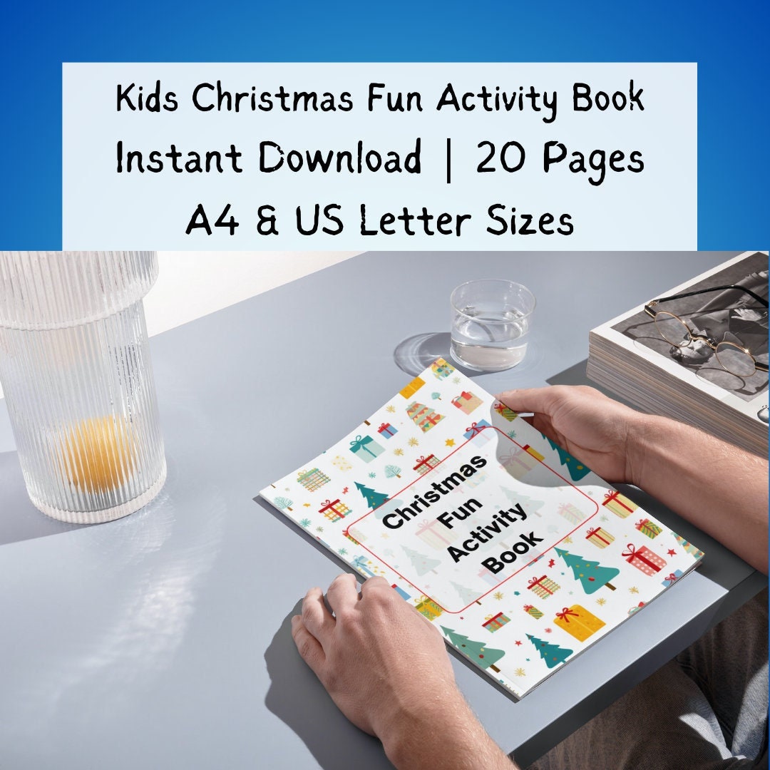 Christmas Fun Activity Book Activity Book Coloring Book Christmas ...