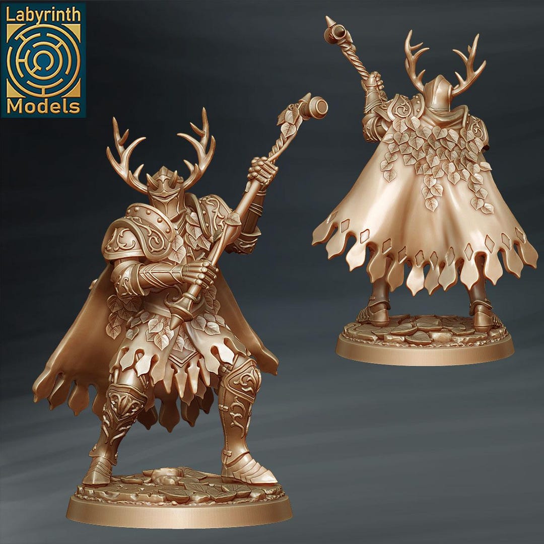 Arthurian Legend, Green Knight Miniature - D&D Fantasy RPG - Labyrinth ...