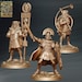 Aztlan Dynasty Stone Guardian Unit Individual/set of 3 Miniatures D&D ...
