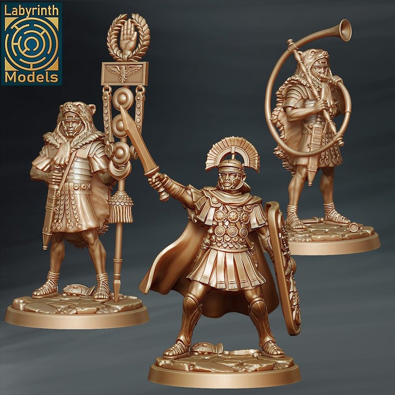 Dnd Soldier Minis Roman - Etsy UK