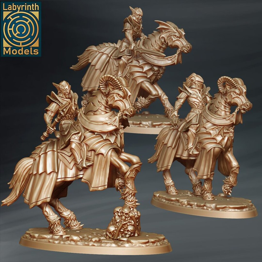 Vampire Kingdom Vampire Duskbringer Knights - Individual/set of 3 ...