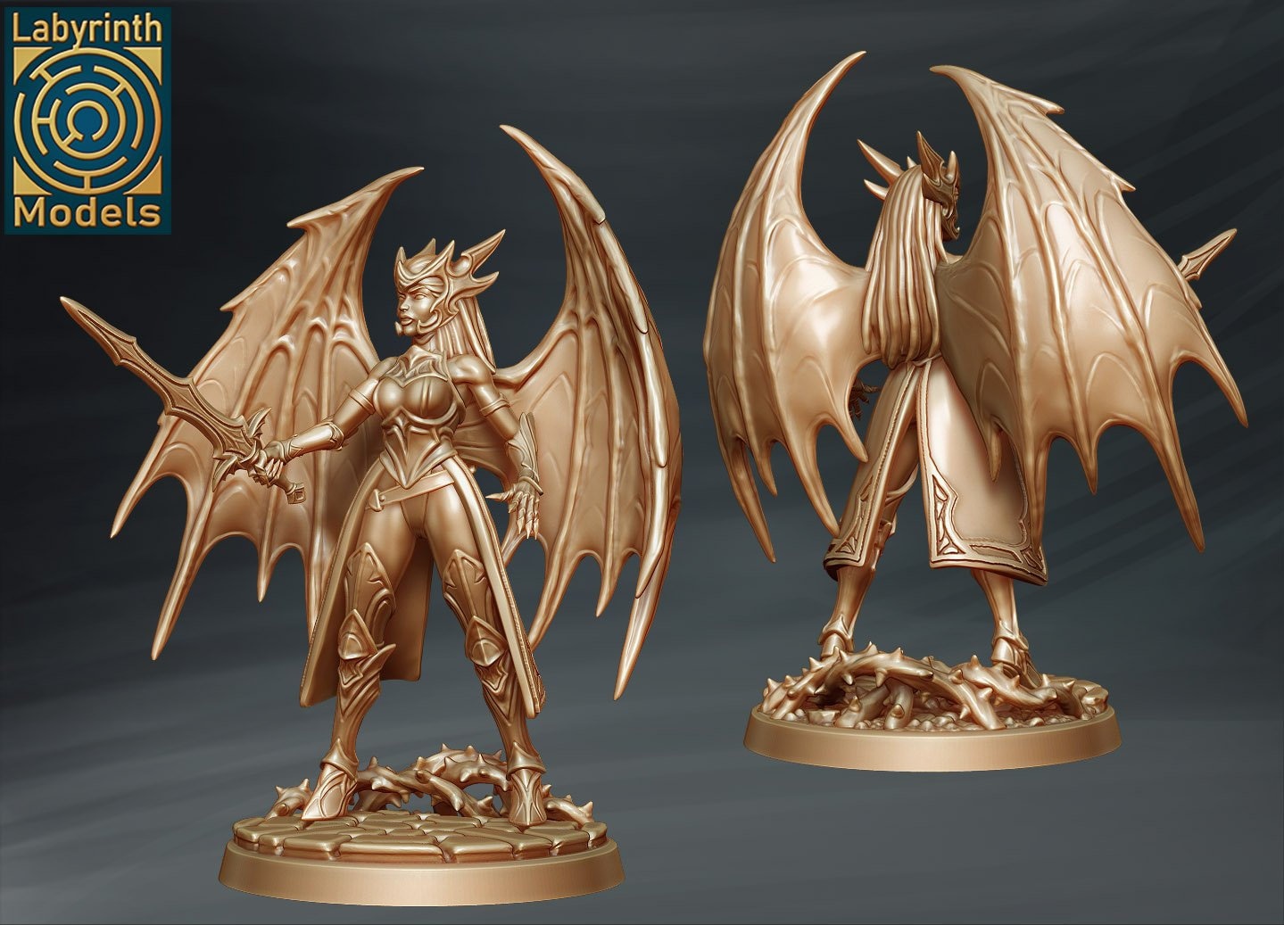 Dark Valkyries Unit 3 Succubus D&D Fantasy RPG - Etsy