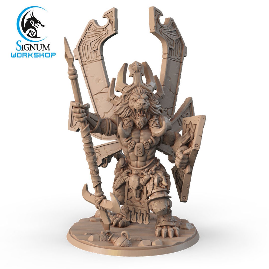 Kwame, the Sun of Kush - Lion, Leonin, Tabaxi, Lionfolk - Signum ...