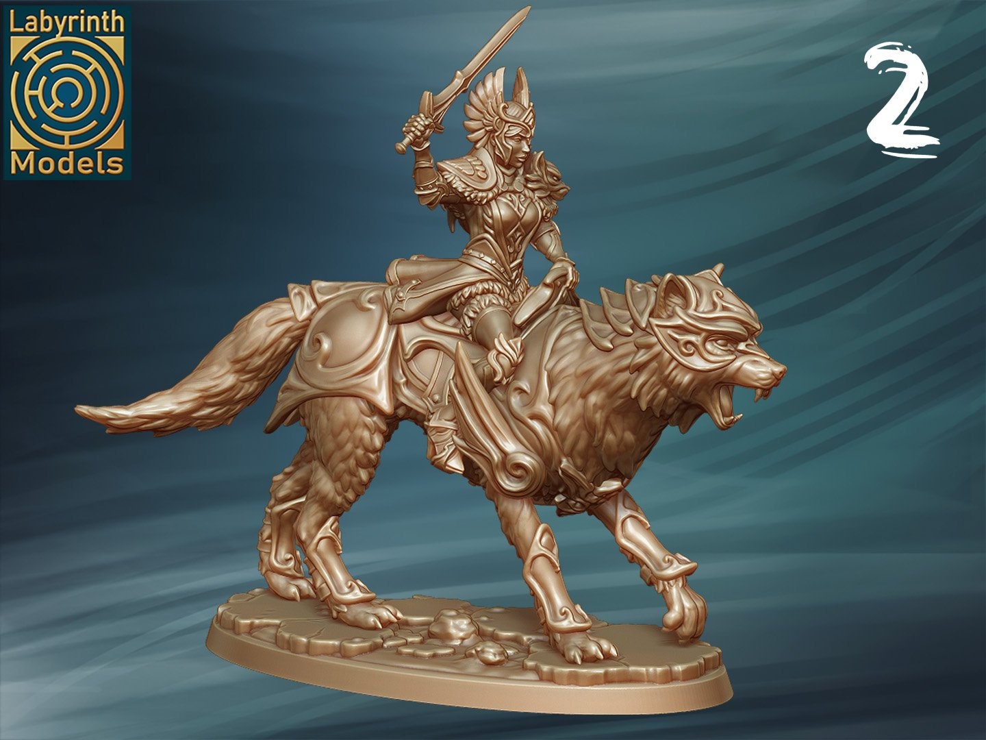 Valkyrie Cavalry Unit Individual/ Set of 3 Miniatures D&D - Etsy