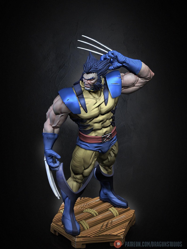 Wolverine Museum Pose - Marvel/comic Style Fan Art Dragun Studios ...