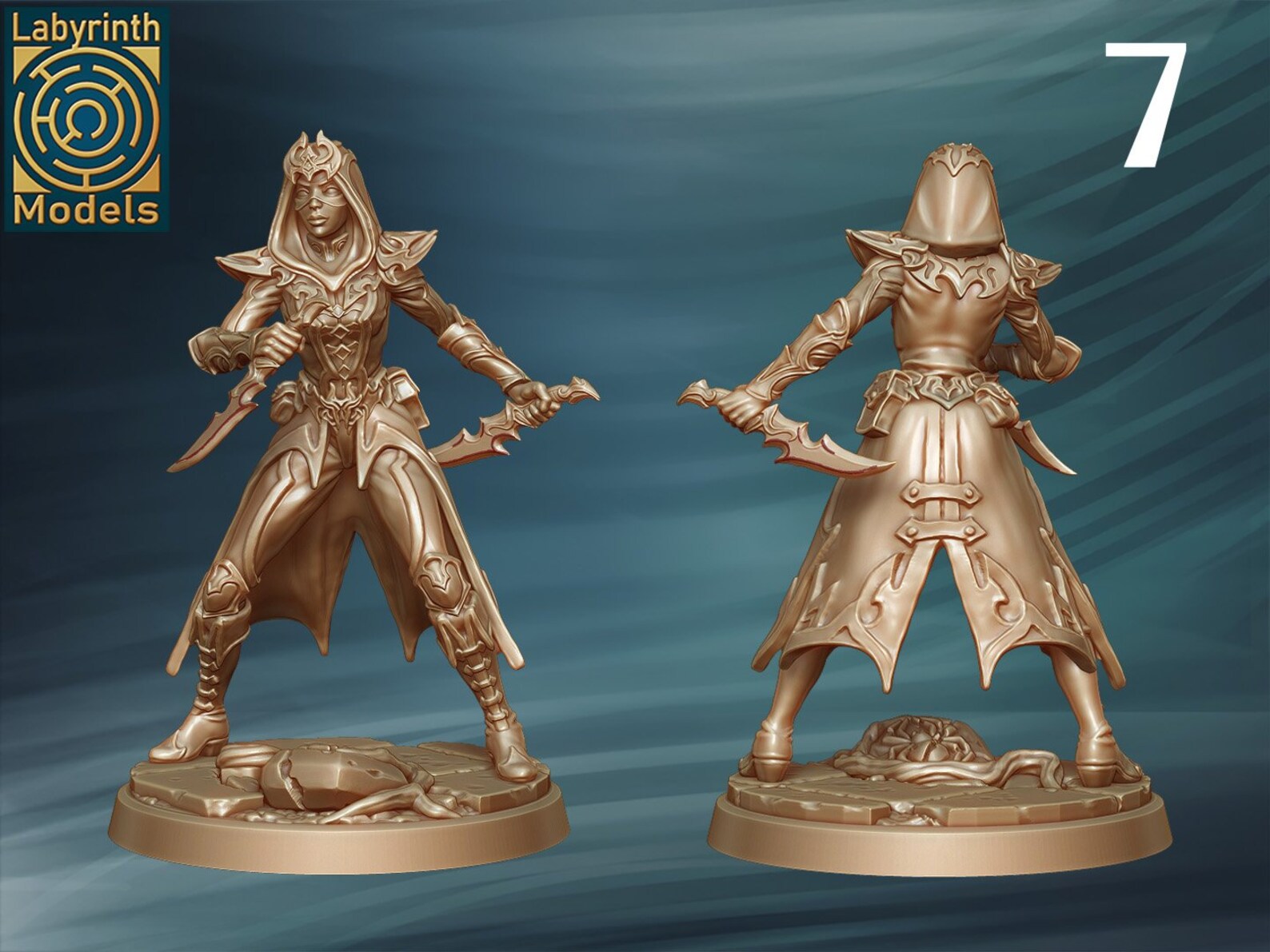 Dark Elves Talons Individual/unit/champion D&D Fantasy RPG - Labyrinth ...