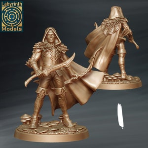 Forest Elves, Wood Elf Rangers Unit - Individual/set of 5 Miniatures ...