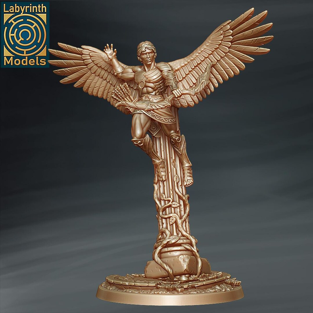 Olympians, Icarus Miniature - D&D Fantasy RPG - Labyrinth Models ...