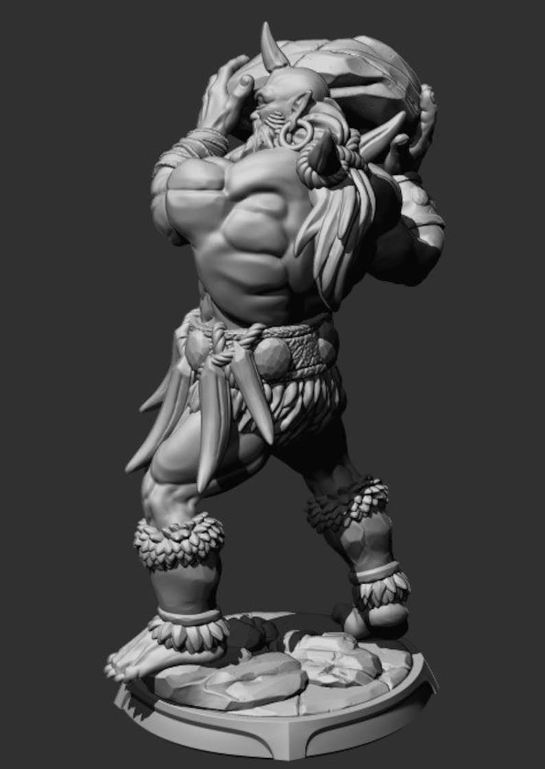 Cyclops Twins Pack/individual - 3D Printed Miniatures - Dragun Studios ...