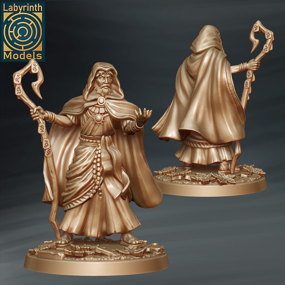 Olympians, Tiresias (prophet) Miniature - D&D Fantasy RPG - Labyrinth ...