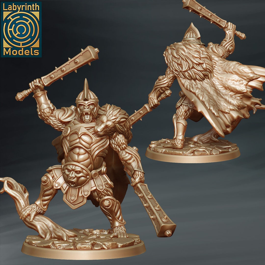 Conquerors Tyrant Miniature - D&D Fantasy RPG - Labyrinth Models ...