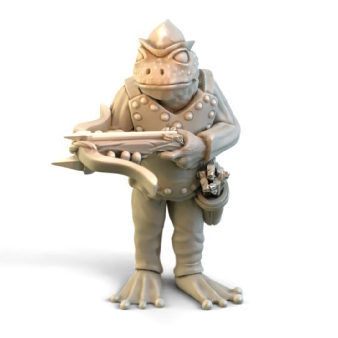Hans Mistletoad – Goodmire – Toad Archer Miniature - Tabletop D&D ...