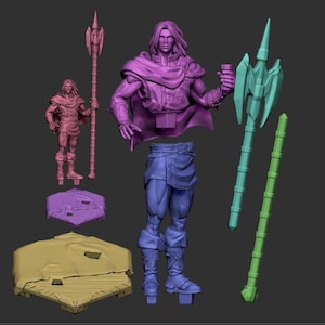 Eric Lecarde - Castlevania Style Fan Art Dragun Studios - Large Scale ...