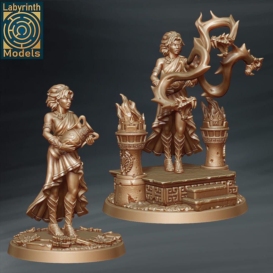 Olympians, Pandora Miniature - D&D Fantasy RPG - Labyrinth Models ...