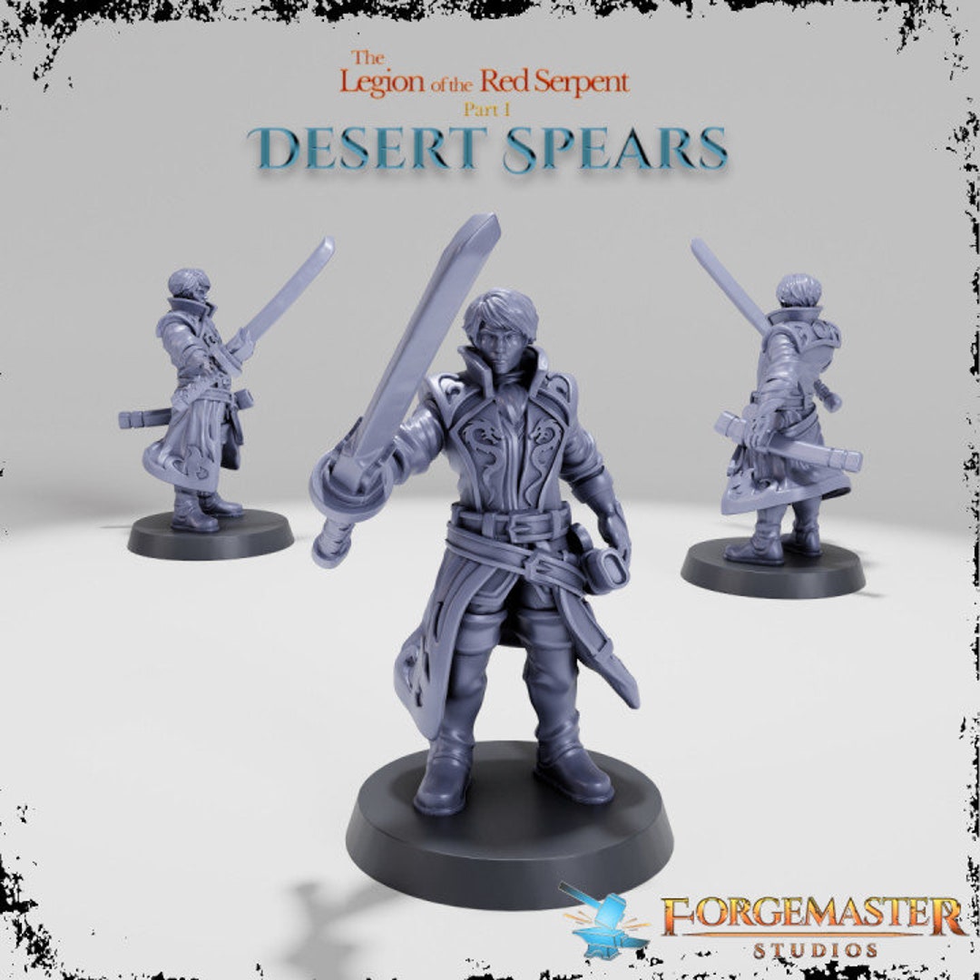 Ral Arthur - the Red Serpent – Desert Spears, Legion of the Red Serpent ...
