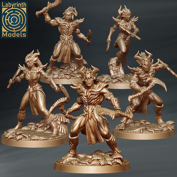 Aztec Figurines Mini - Etsy UK