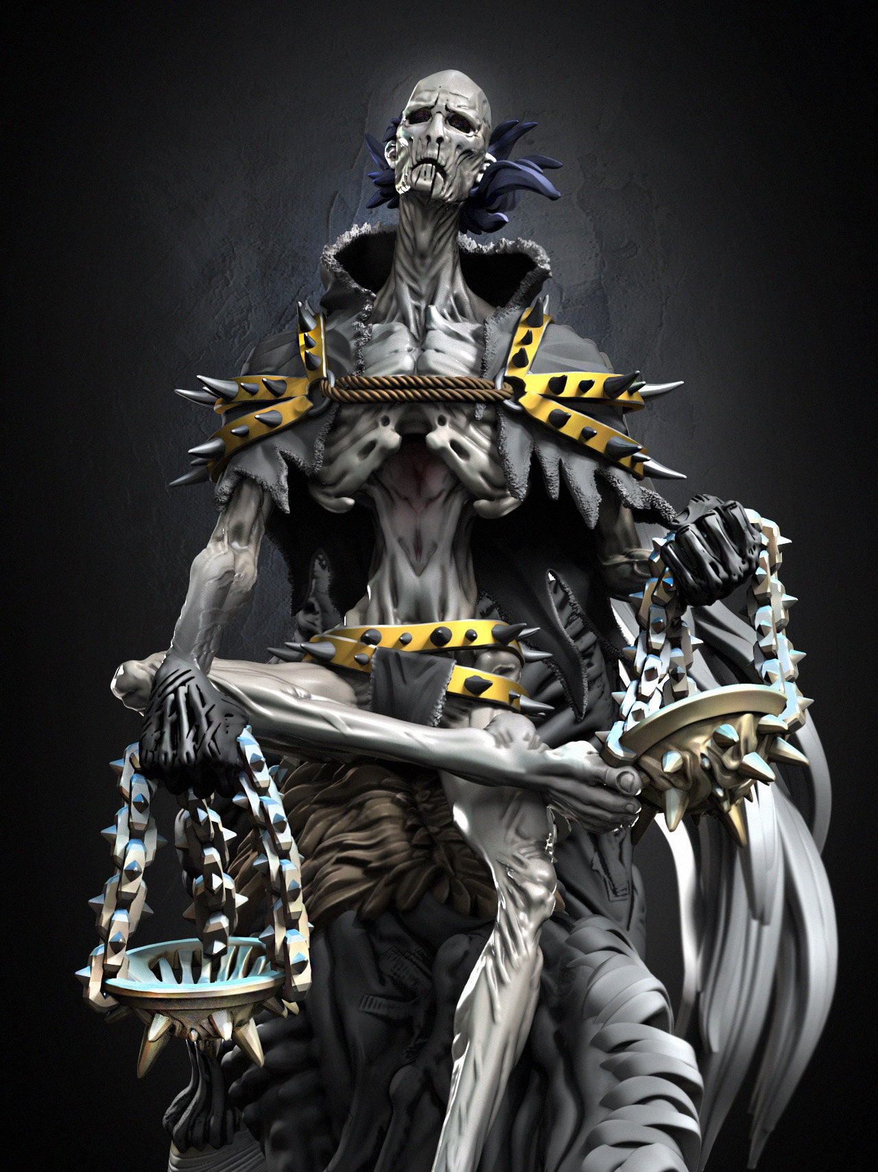 Famine - Four Horsemen of the Apocalypse Range - Dragun Studios - Large ...