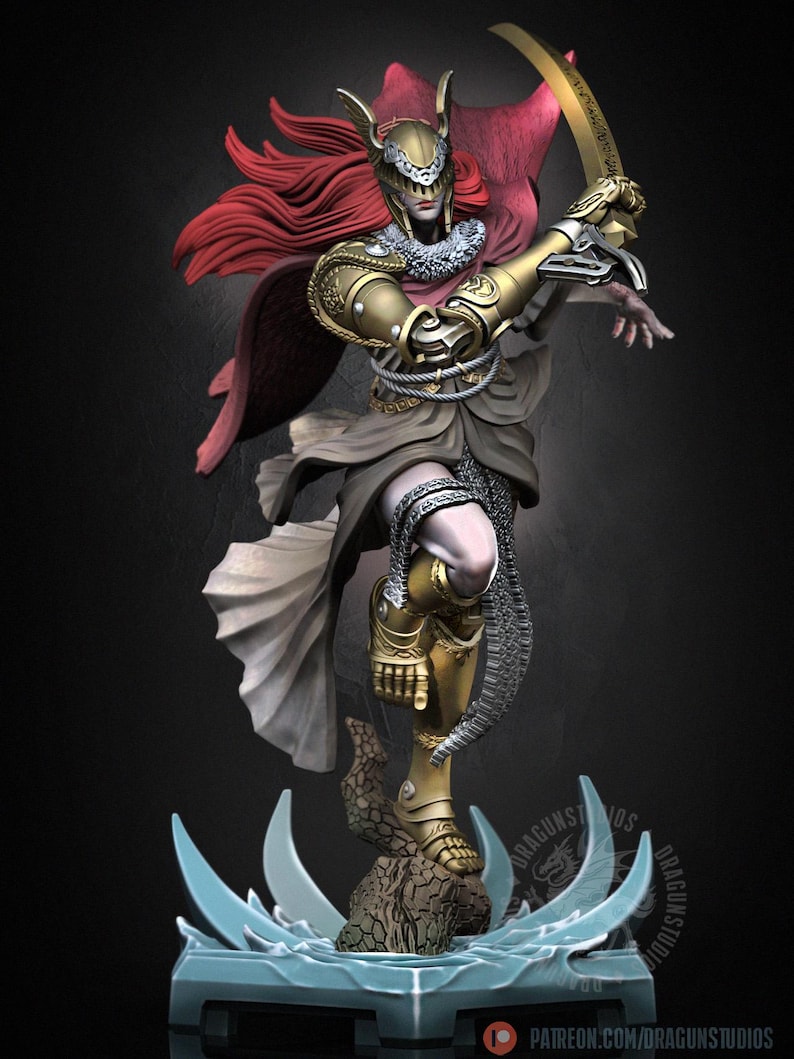 Malenia - Elden Ring Style Fan Art Dragun Studios - Large Scale Fantasy ...