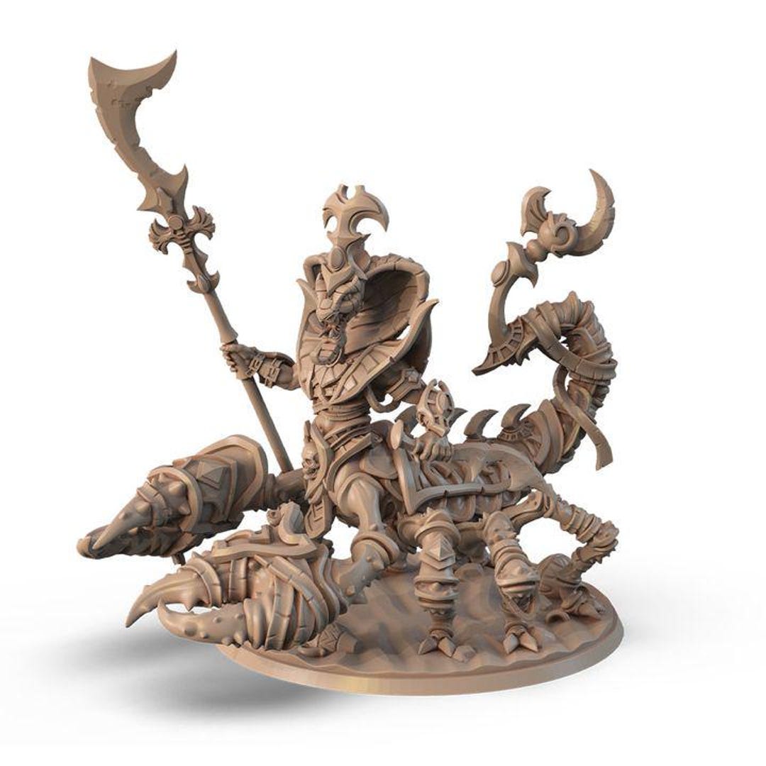 Sand Predator With Halberd – Signum Workshop - Curse From the Tomb ...