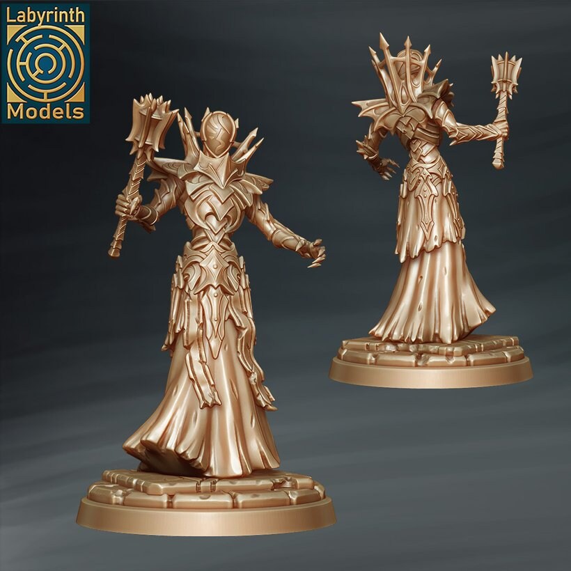 Witch Rune Wraith Unit (3 Miniatures) D&D Fantasy RPG - Labyrinth ...