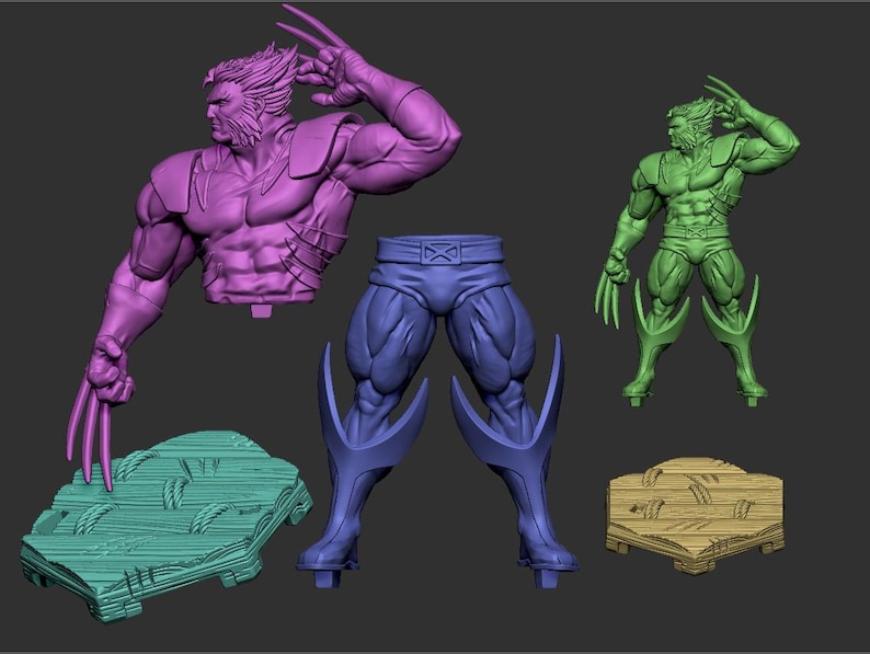 Wolverine Museum Pose - Marvel/comic Style Fan Art Dragun Studios ...