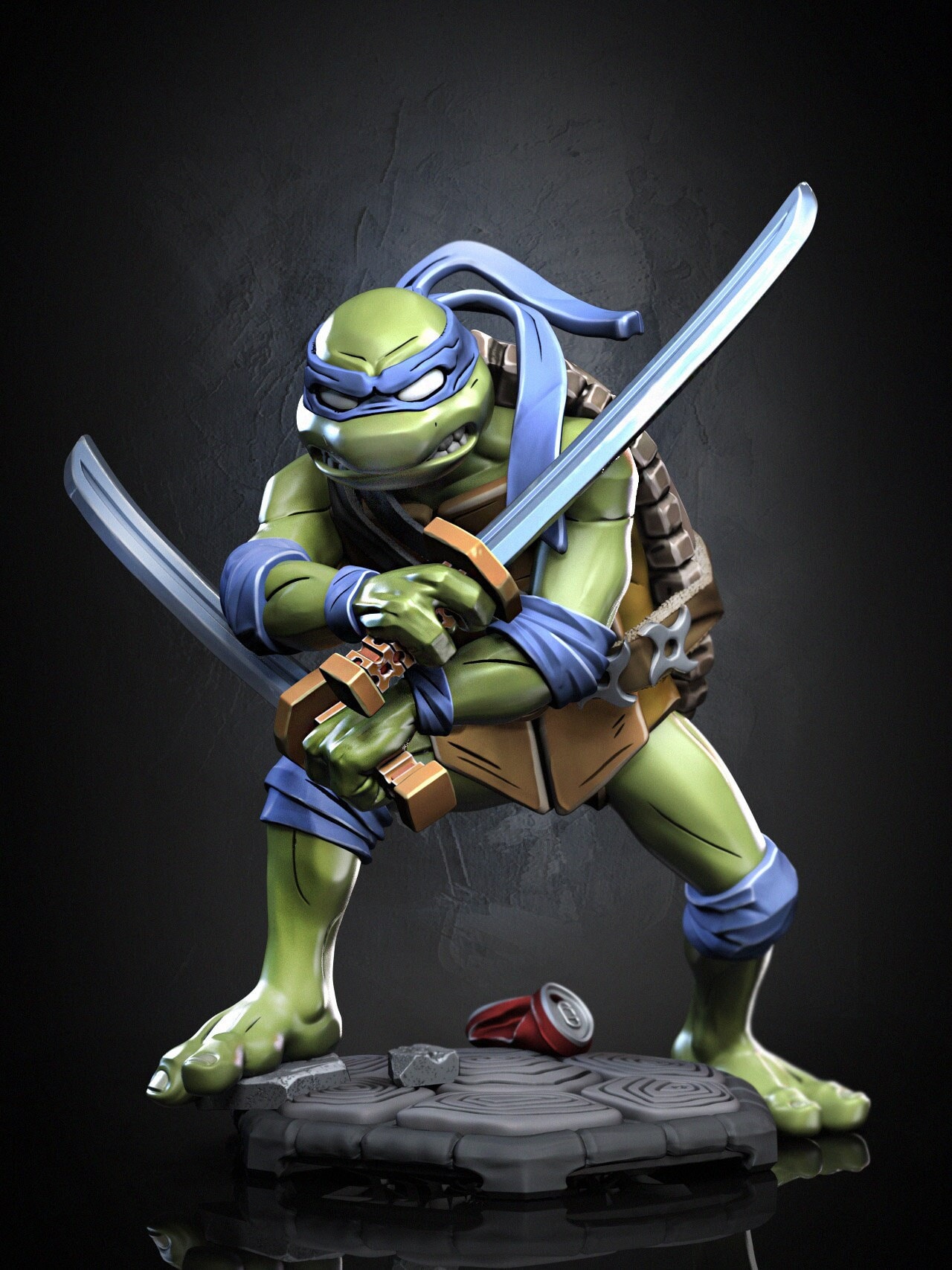 Ninja Turtle Skull