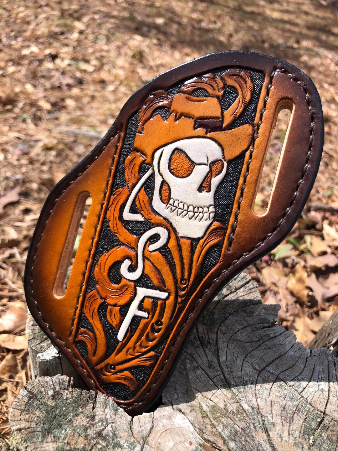 Custom Leather Knife Sheath for Fixed Blade Knife - Etsy