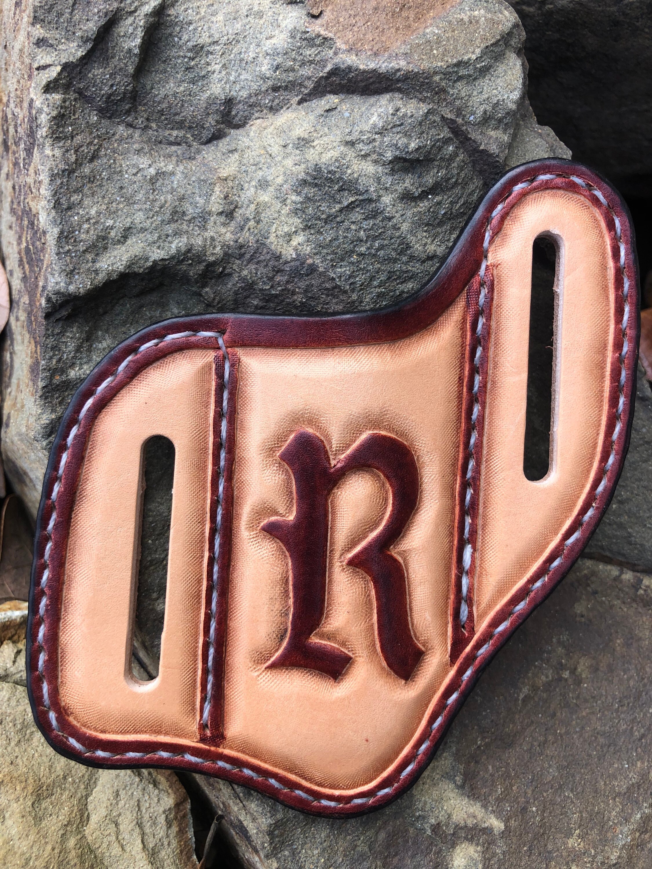 Custom Leather Knife Sheath Custom Pocket Knife Sheath Personalized ...