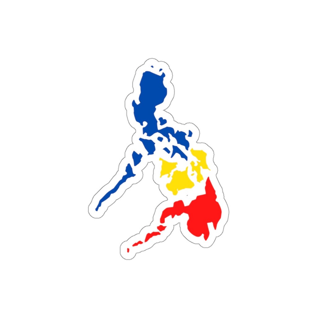 Philippines Map Kiss-cut Stickers - Etsy
