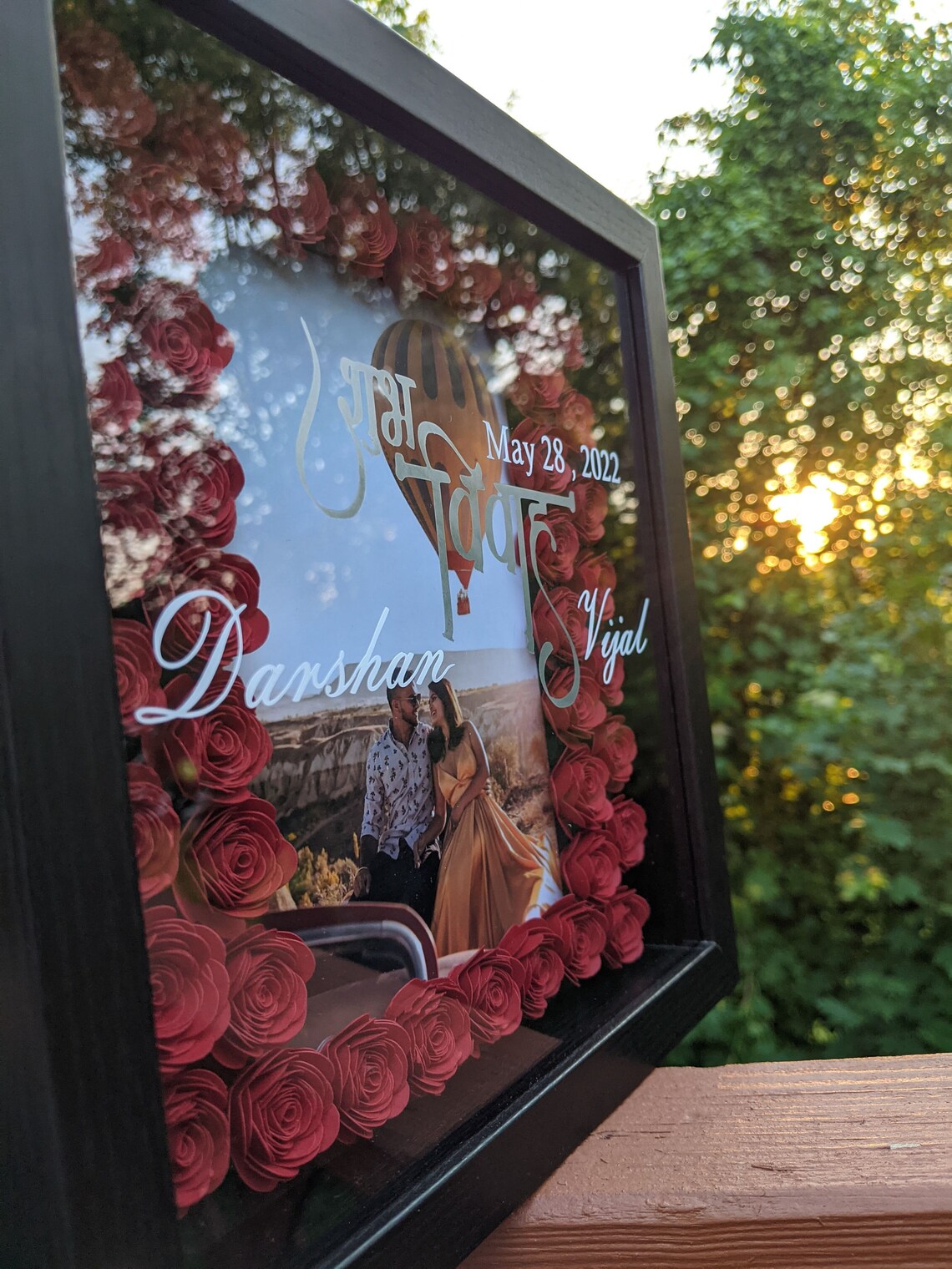 Indian Wedding Shadow Box ( Subh Vivah Box) - Etsy