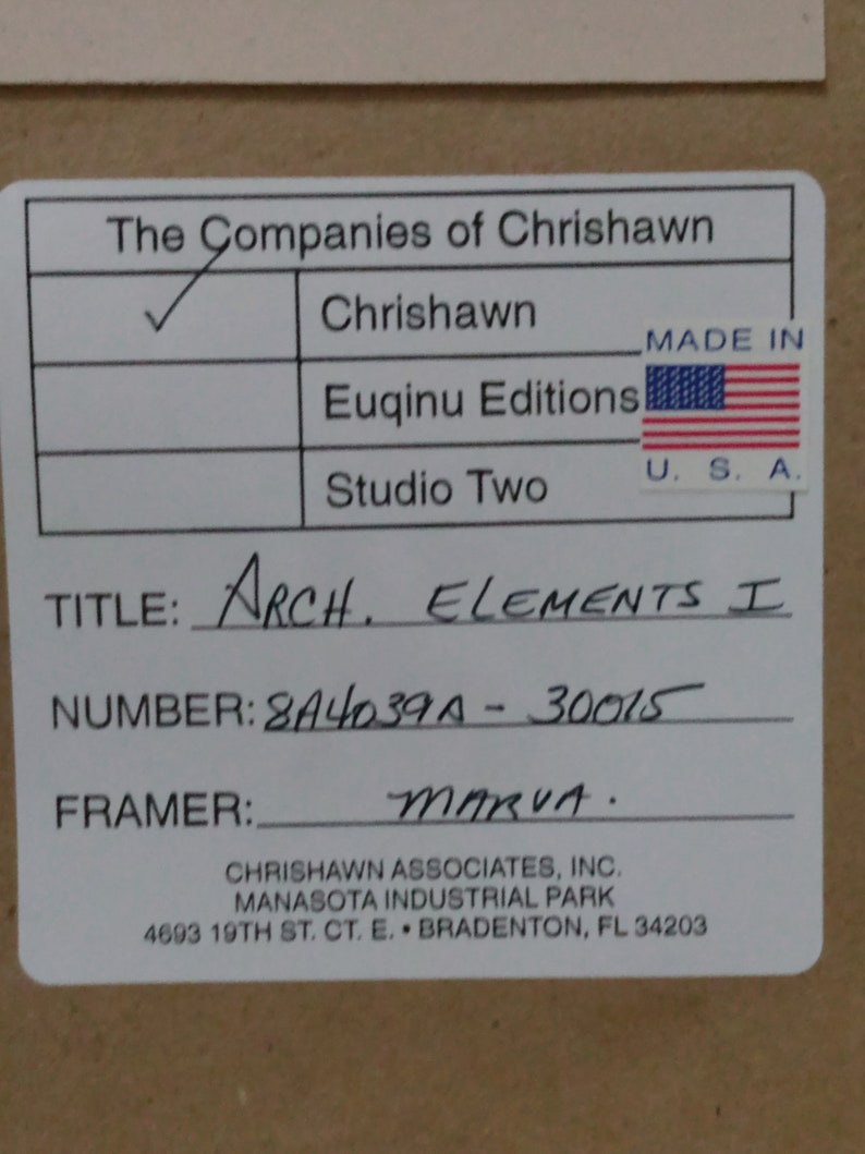 Architectural Elements 1 by Companies of Chrishawn Custom Art - Etsy