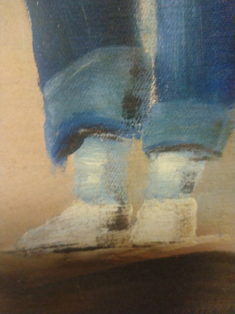 Vintage Oil on Canvas Painting by Mel Stauffer Signed - Etsy