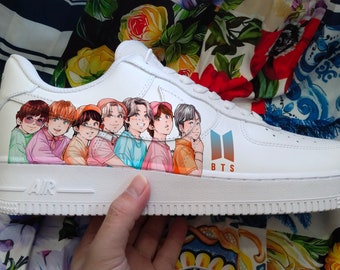 Bts Shoes Custom Af1 - Etsy