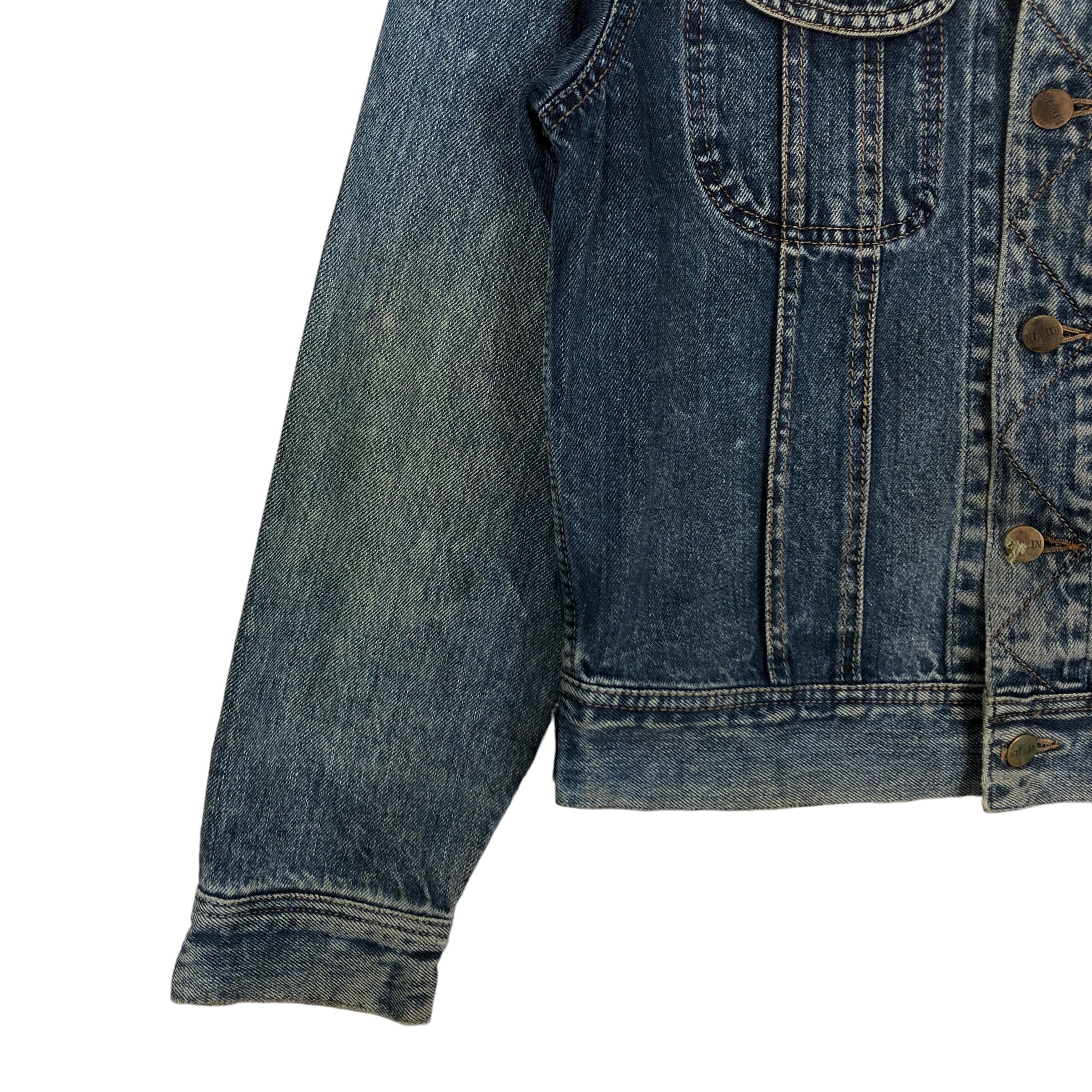 70’s True Vintage Trucker Denim Jacket Edwin Made in USA - Etsy