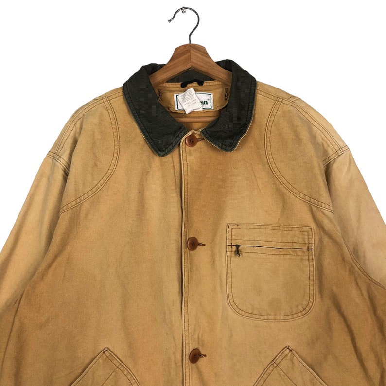 PICK!!! Vintage Hickory Chore Detroit Work Jacket L.l.bean USA Rusty Design Style - Etsy