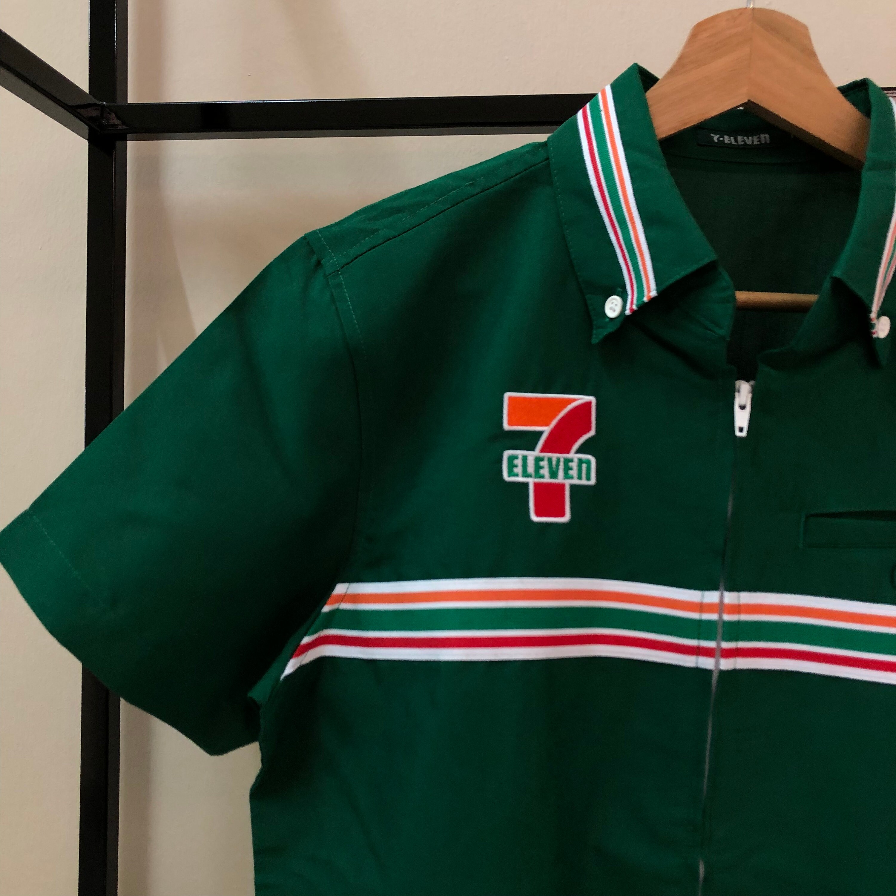 Vintage 7-eleven Worker Jacket Big Logo Rare Design - Etsy