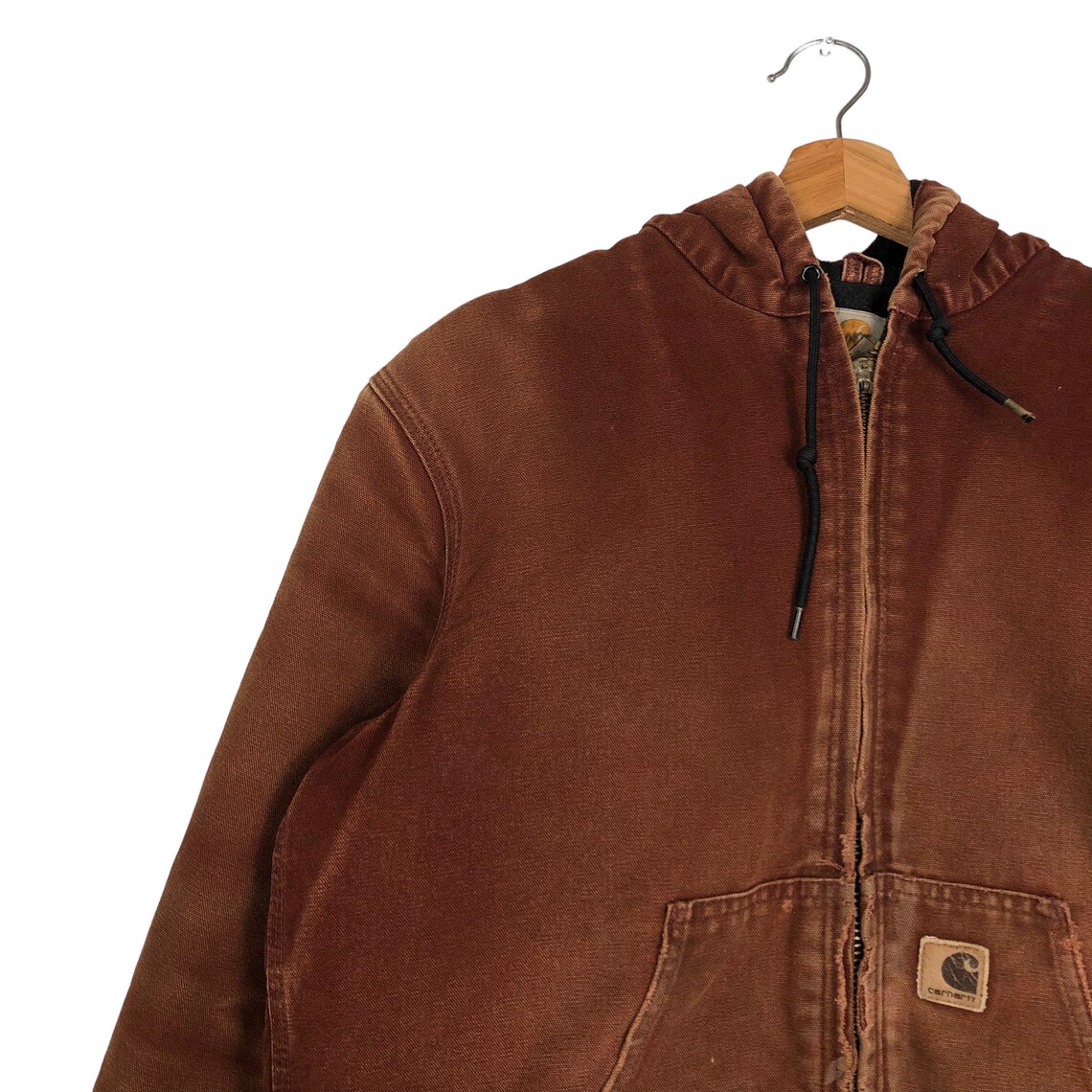 Vintage Distressed Carhartt Duck Canvas Chore Jacket USA (M) - Etsy