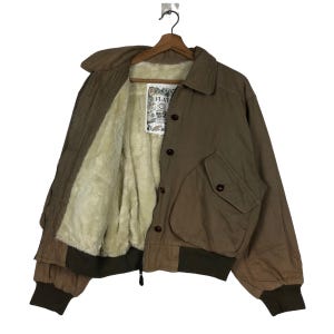 Vintage Cropped Biker Bomber Jacket Flat Barletta Big Logo Over Design ...