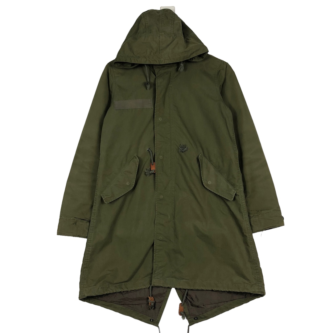 Vintage Fish Tail Parka Jacket Ships Japan Military Design - Etsy