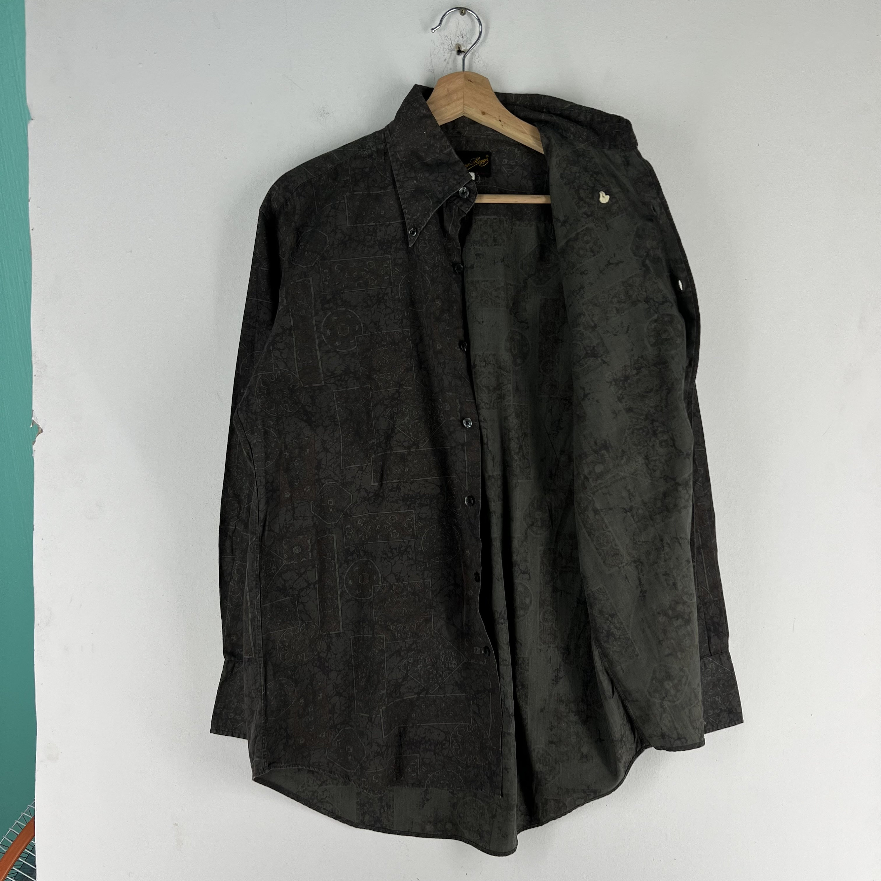 PICK Vintage Nepenthes Hoggs Made in Japan Shirt Button Ups Rare Design ...