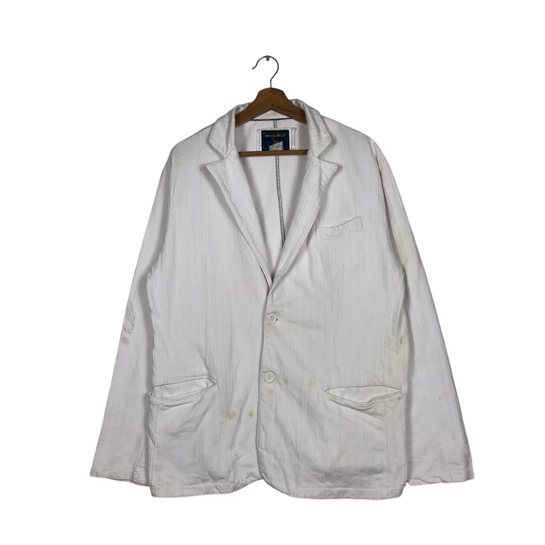 Vintage Chore Work Jacket Woolrich Big Pocket - Etsy
