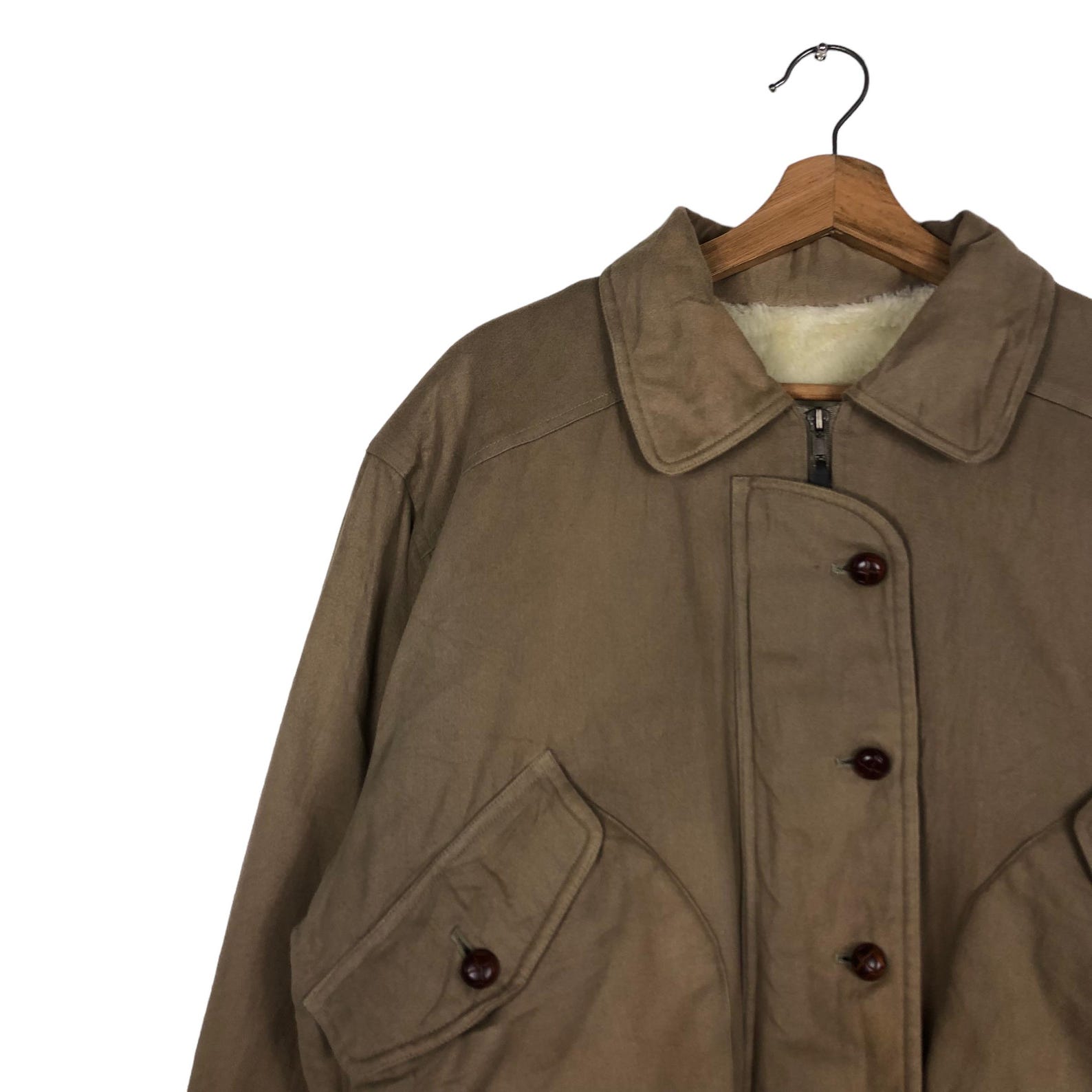 Vintage Cropped Biker Bomber Jacket Flat Barletta Big Logo Over Design ...